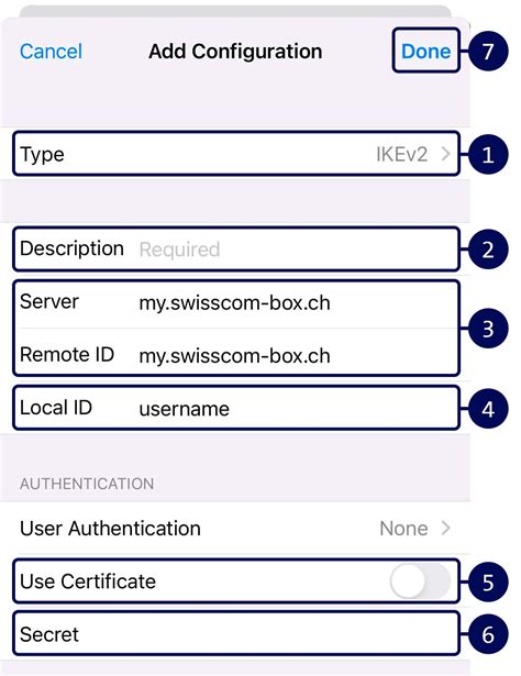 Setting Up A Secure VPN Connection And VPN Help Swisscom