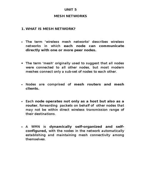 Understanding Wireless Mesh Networks An Overview Of Mesh Network Architectures Advantages