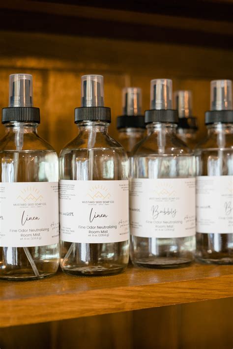 Odor Neutralizing Room Mist Mustard Seed Soap Co