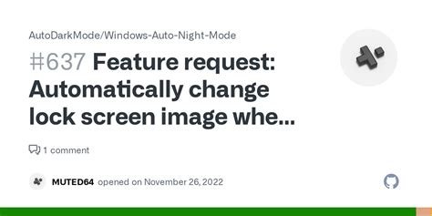 Feature Request Automatically Change Lock Screen Image When Switching Between Light Mode And