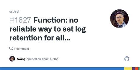 Function No Reliable Way To Set Log Retention For All Functions