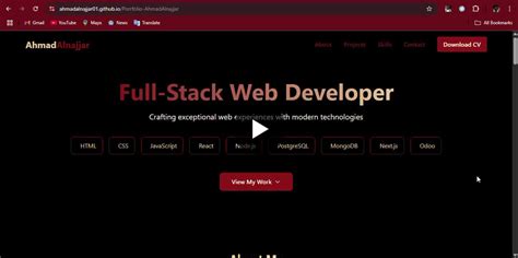 Portfolio Webdevelopment Fullstackdeveloper Mernstack Reactjs
