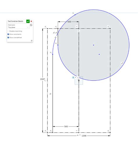 Sketch Constraints Onshape