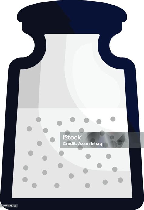 조미료 또는 향신료 용기 개념 소금과 후추 셰이커 벡터 컬러 아이콘 디자인 베이커리 및 구운 식품 기호 요리 및 주방 교육 기호 레시피 개발 스톡 일러스트레이션 꼬집기에