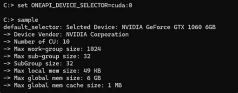 Oneapi For Nvidia Gpu Windows 版を試してみましょう Isus