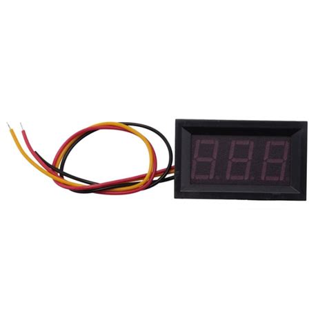 Dc 0 99 9v 3 Wire Led Digital Display Panel Volt Meter Voltage Voltmeter Car Motor Th