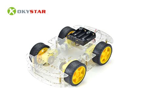 4wd Diy Smart Science Arduino Car Robot Robot Car Chassis Kit For High School Games