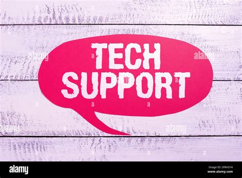 Text Caption Presenting Tech Support Business Idea Help Given By Technician Online Or Call