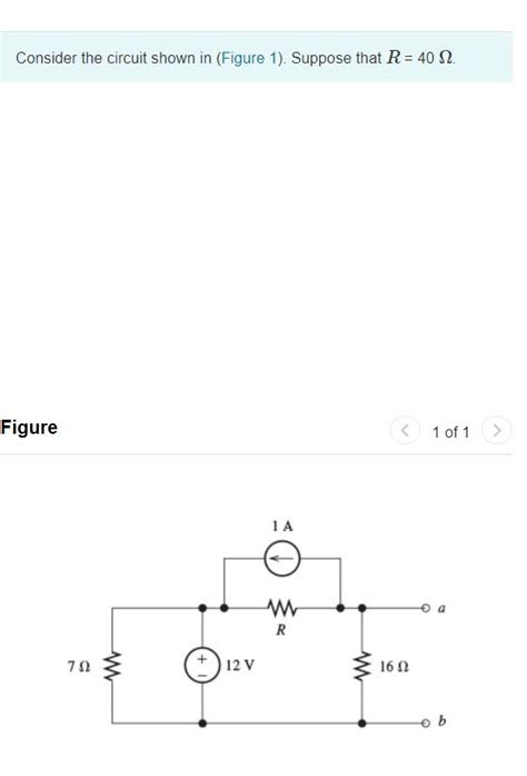 Consider The Circuit Shown In Figure 1 Template