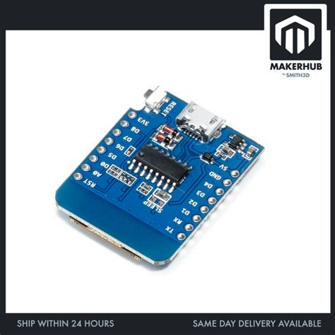 Arduino Wemos Compatible Wemos D1 Wifi Uno Esp8266 Iot Project Makerhub Malaysia Robotic