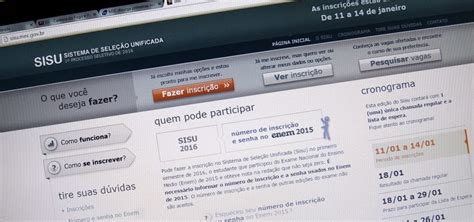 Inscrições Para O Sisu Se Encerram Hoje Voz Da Bahia