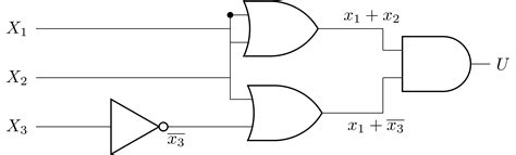 Fixing Ugly Connections In Circuitikz S Logic Circuit TeX LaTeX Stack Exchange