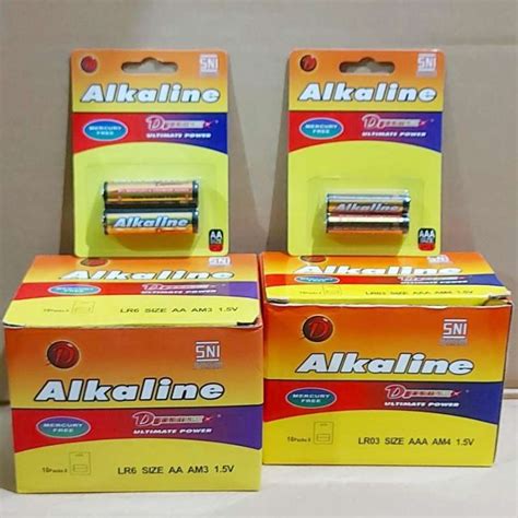 Jual Battery Alkaline Aa And Aaa Dynamax Ultimate Power Sni Baterai Di