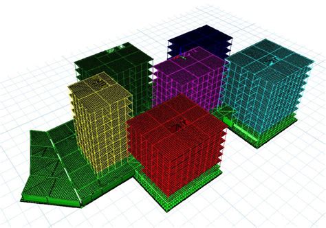 Structuralmodeling Etabs Multitower Framesystem Iart Kore