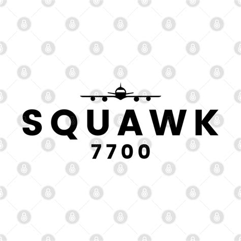 Squawk 7700 Code Transponder Emergency Aviation Tapestry Teepublic