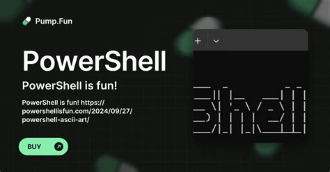 Powershell Is Fun Powershell Pump