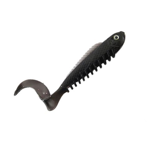 Soft Fishing Bait Lures Fish Loach Fake Insects Black Catfish Bass