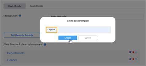 Set Default Templates And Hierarchy