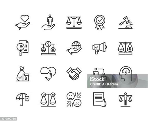 비즈니스 윤리 사회적 책임 소비자 보호 비즈니스 윤리 황금 규칙 아이콘 규모에 대한 스톡 벡터 아트 및 기타 이미지 규모 아이콘 편집 가능한 스트로크 Istock