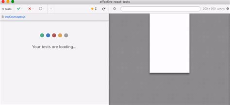 Effective React Tests Better World By Better Software