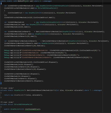 How Do We Deal With Nested Data Unity Engine Unity Discussions
