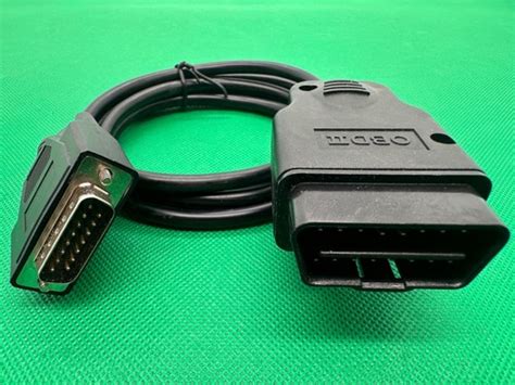 Obd2 16 Pin To Db15 Serial Port Rs232 Obd 2 Adapter Cable Car Diag Hnl