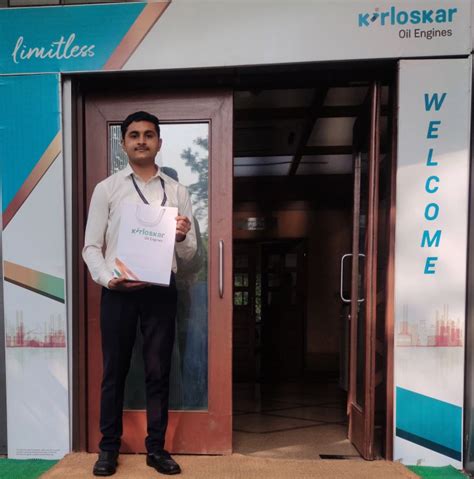 Himanshu Jaiswal On Linkedin Internshipjourney Kirloskaroilengines