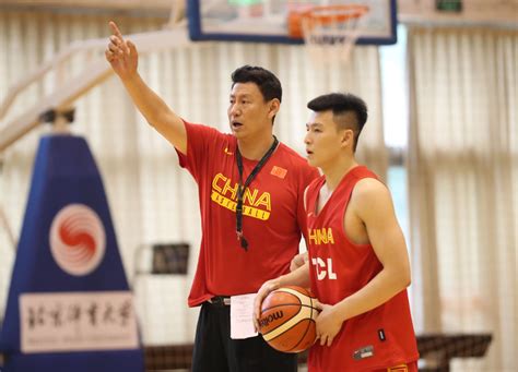 Chinese Mens Basketball Team Train In Beijing Cn