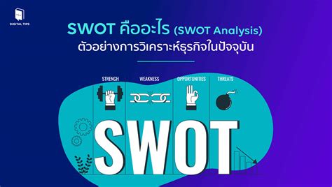 Swot คืออะไร Swot Analysis ตัวอย่างการวิเคราะห์ธุรกิจในปัจจุบัน