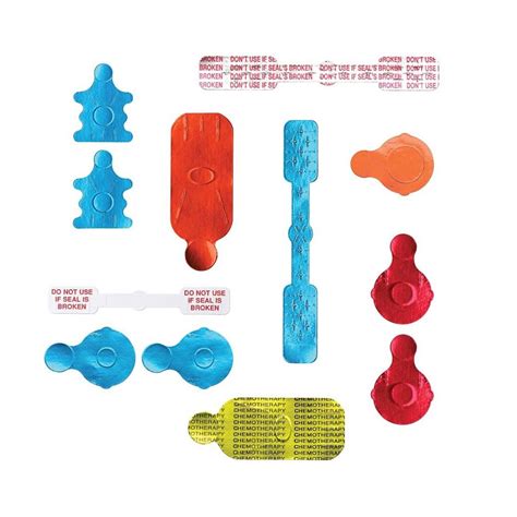 Chemoplus Iva Security Seals Sterile Large Bag Security Seals