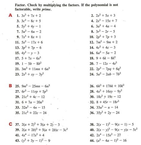 [grade 9 Algebra] Is Their A Faster Way To Do These Problems It Usually Takes Me Half A Page