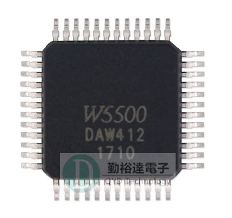 原装正品 w5500 lqfp48微控制器以太网硬件tcp ip协议栈里唯 虎窝淘