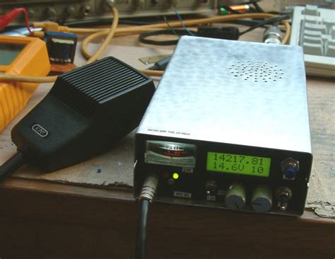 Pictures Of Small Ssb Rig Qrp Transceiver For 20 Meters Dk7ih Radio And Electronics Engineering