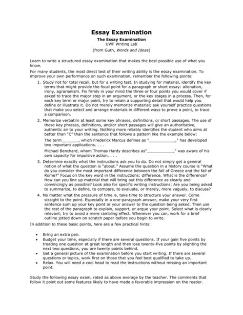 What Is An Essay Test At Mason Mullan Blog