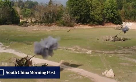 ကျည်အစစ်နဲ့ စစ်ရေးလေ့ကျင့်ပြီးနောက် မြန်မာနယ်စပ်မှာ တရုတ်စစ်တပ်ကို အမြင့်ဆုံးအဆင့် တပ်လှုန့်ထား