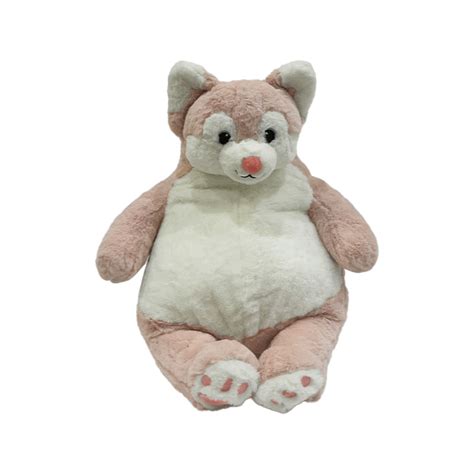 대형 분홍 여우 인형 50cm