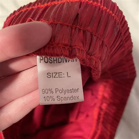 Shiny Red Booty Shorts From Amazon Size Large But Depop