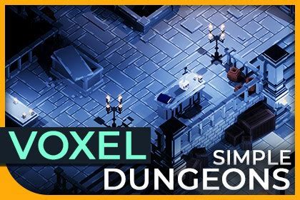 Voxel Simple Dungeons Game Content Shopper Unity Asset Store Sales And Price Drops