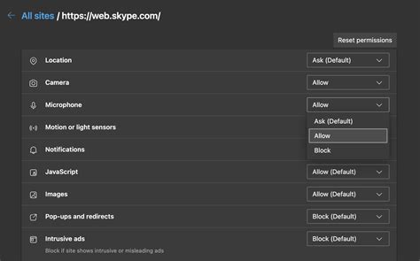 how to stop websites accessing your camera microphone location and more
