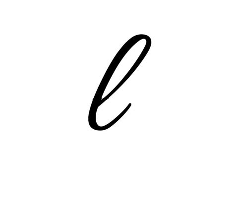 Printable L Letter In Cursive Free Download And Print For You