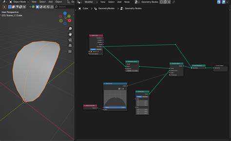 Set Curve Radius Geo Node Doesnt Work Modeling Blender Artists Community