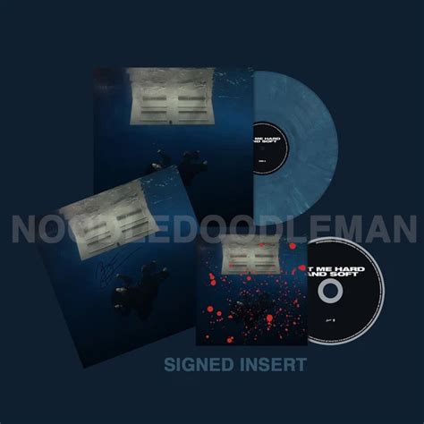 Billie Eilish Andhit Me Hard And Soft Vinyl Splatter Cd Signed