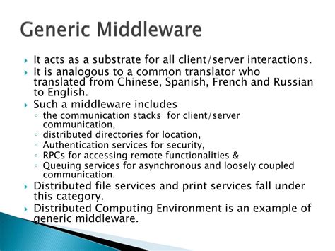 PPT Introduction To Middleware Technologies PowerPoint Presentation