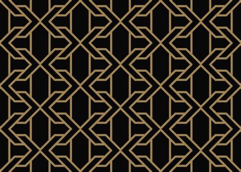 Premium Vector Seamless Geometric Pattern By Stripes Line Seamless Vector Background Black Texture