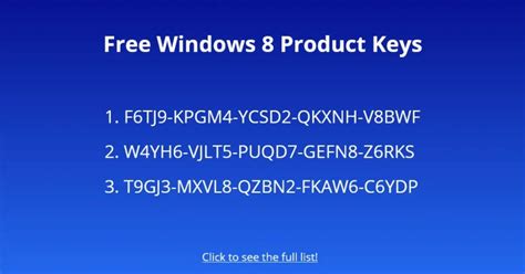 30 Free Windows 8 And 8 1 Product Keys Followchain