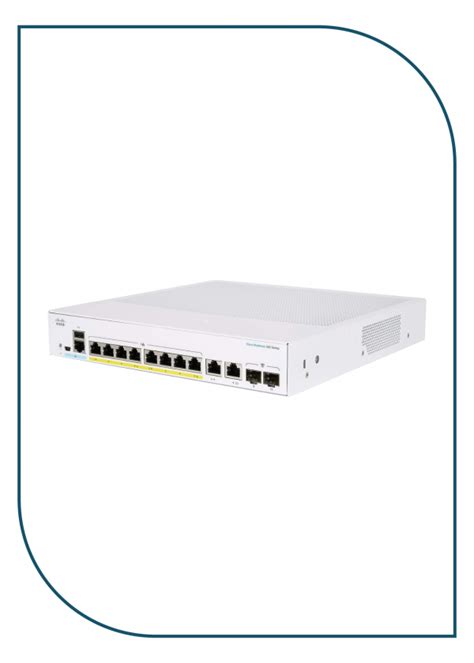 Cisco Business CBS350 8FP 2G Managed Switch 8 Port GE Full PoE 2x1G Combo Peta Store