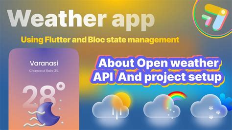 Part 1 All About Open Weather Api And Project Setup Weather App With Flutter 🌦️ Youtube