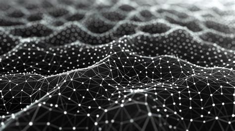 Abstract Network Structure And Topographic Map Composition Premium Ai