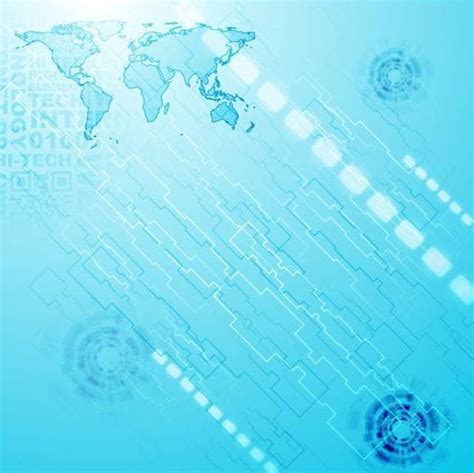 지도 벡터 와 추상적 인 기술 배경 Eps Uidownload