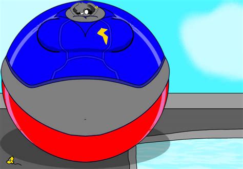 Poolside Blimp By Inflation Toons On Deviantart